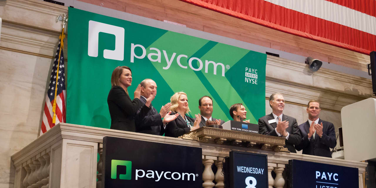 Paycom’s stock plunges 32% as payroll company whiffs on earnings outlook - MarketWatch