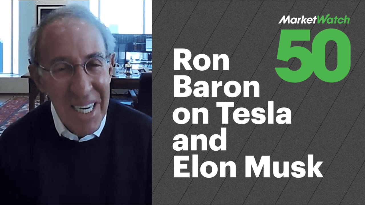 Investor Ron Baron says Tesla and SpaceX will rocket higher - MarketWatch