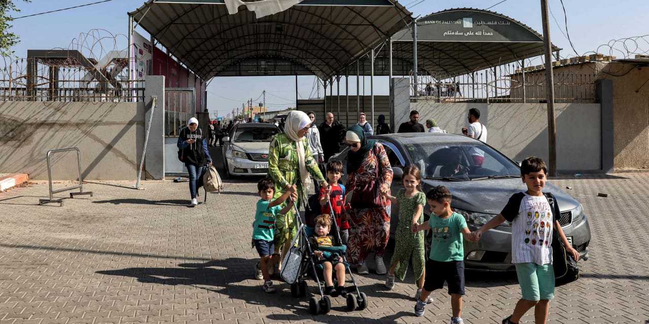 Foreign passport holders leaving Gaza for first time since war began ...