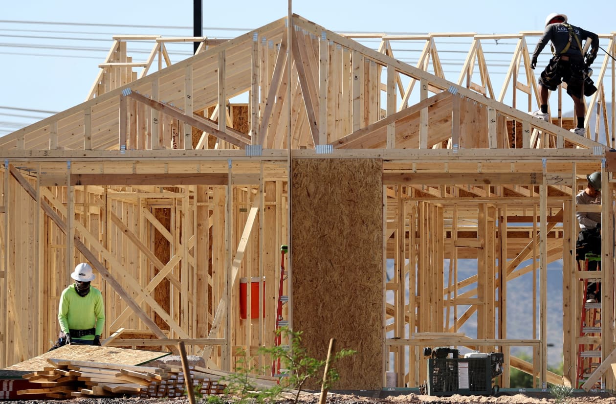 Home-builder ETFs surge this week, exceeding the Dow’s big gains ...
