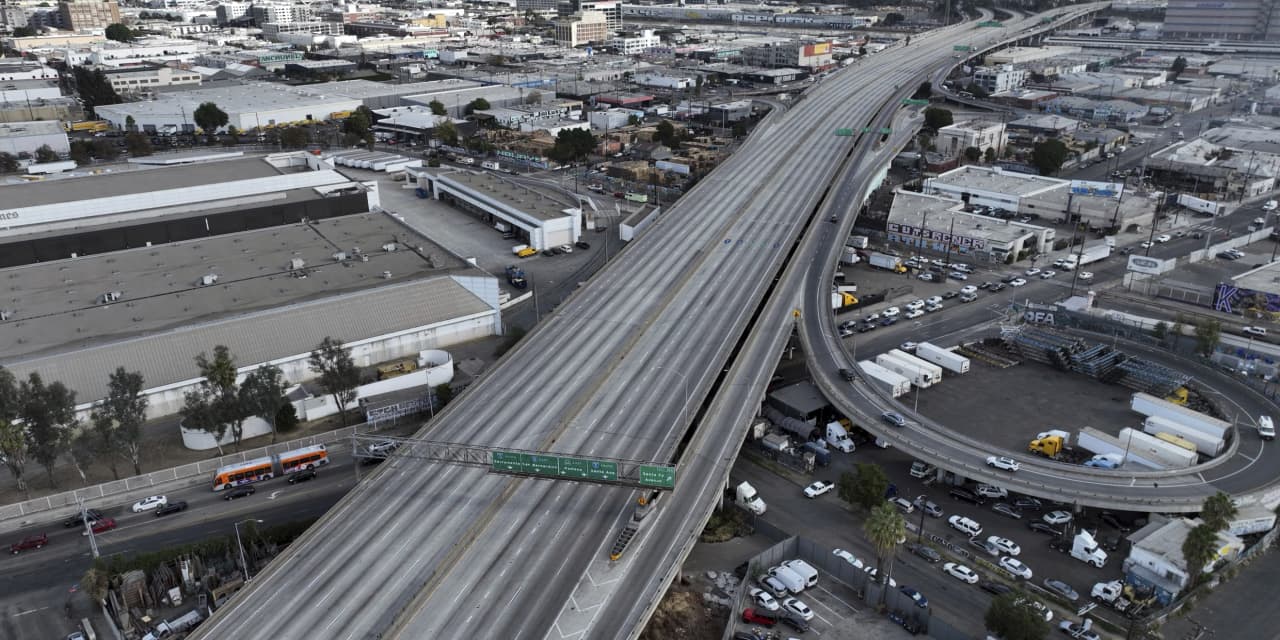 Arson likely caused fire that damaged vital I-10 freeway in L.A ...