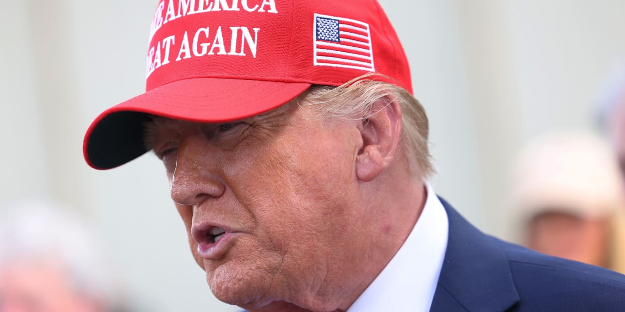 Trump’s ‘DJT’ stock adds to gains to turn in strong performance for the ...