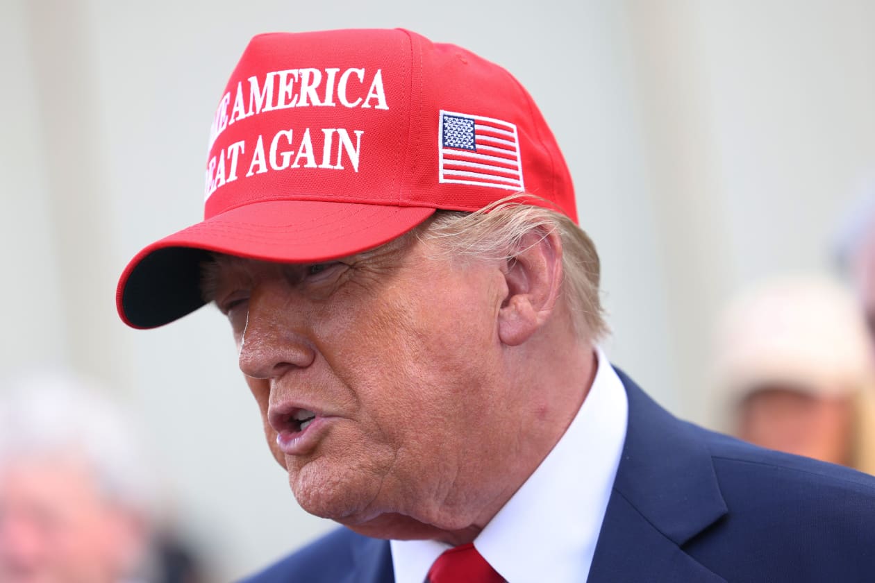 Trump’s ‘DJT’ stock adds to gains to turn in strong performance for the ...