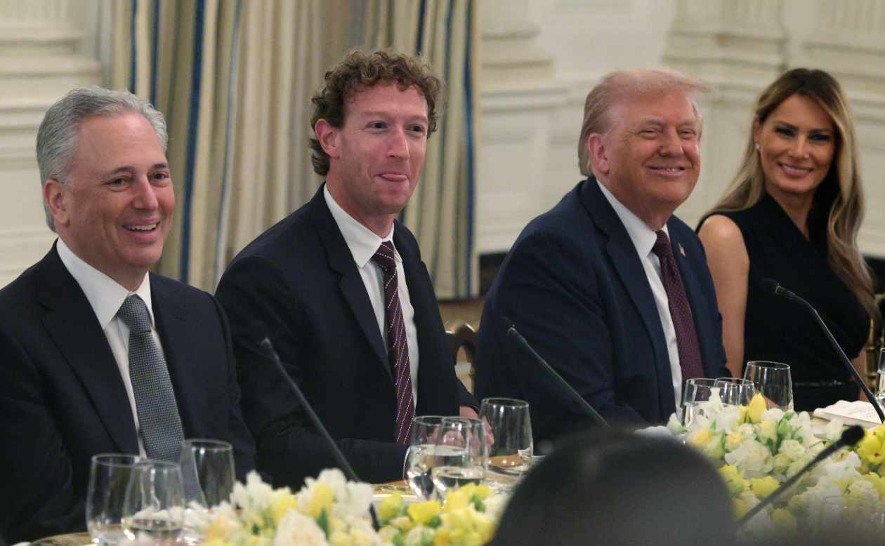 Trump hosts tech executives — but notably not Elon Musk — at White ...