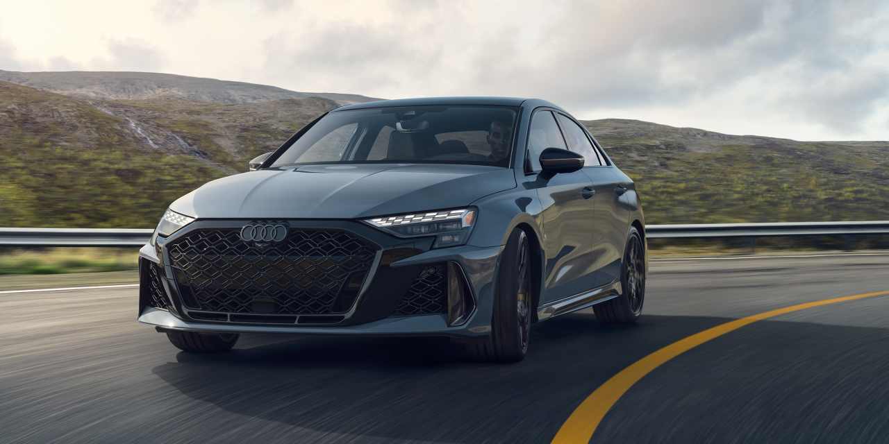 The 2025 Audi RS 3: This small luxury sport sedan offers undeniable ...