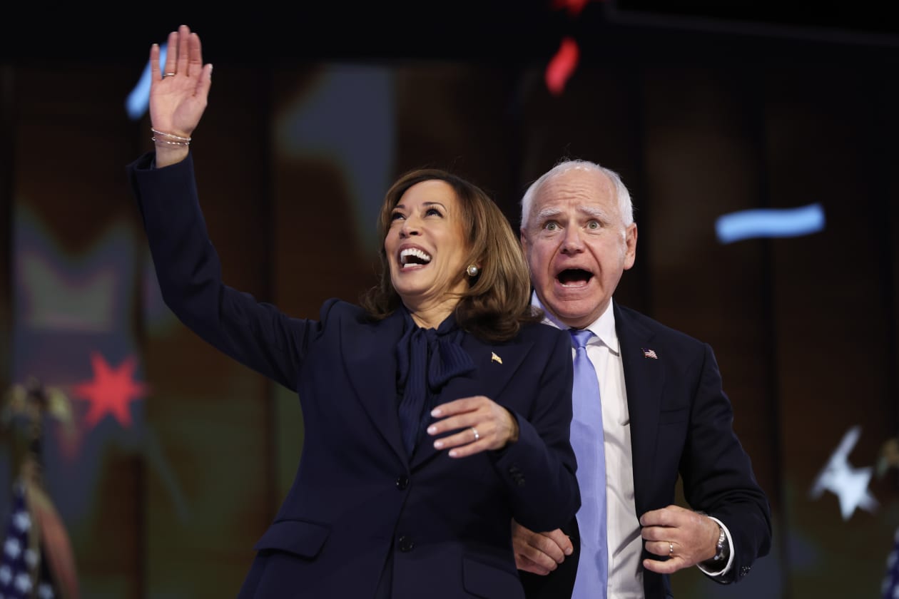 Kamala Harris Tim Walz Will Hold Joint Interview With Cnn On Thursday