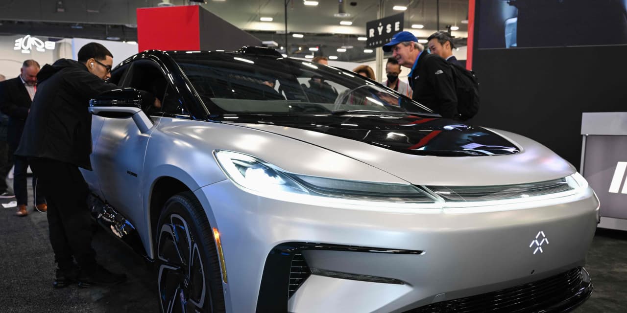 Faraday Future’s stock plunges, registering its largest-ever daily ...