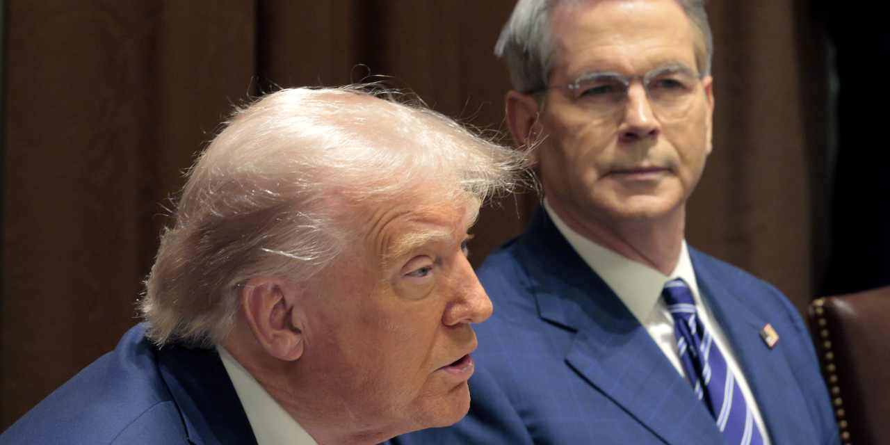 Treasury Secretary Scott Bessent says don't read too much into one month's inflation data ...